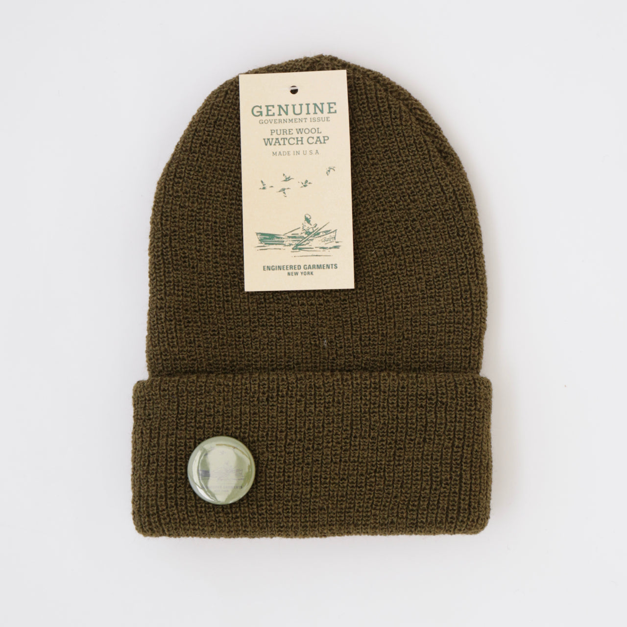 Wool Watch Cap｜Olive – everly